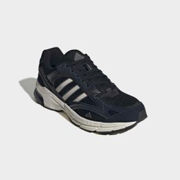Herren Sneaker "SPIRITAIN 2000", adidas Sportswear, Gr. 42, schwarz-wei&szlig;, Leder, Textil, Schuhe, inspiriert vom Design des adistar control