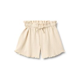 Wheat M&auml;dchen Shorts "Wheat Shorts Ina"almond peach, Gr. 110, unifarben, 100% Baumwolle, Hosen