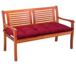 Detex Bankauflage Dunkelrot 110x50x8cm