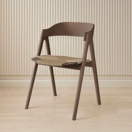 Stuhl, B:52cm H:75cm T:54cm, eiche smoked &ouml;l, eiche smoked &ouml;l, beige, HAMMEL FURNITURE, Massivholz, Esszimmer, St&uuml;hle, "Mette by Hammel", Massivholz,