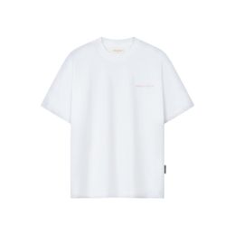 Damen T-Shirt "Another Cotton Lab Mat Essentials T-Shirt", wei&szlig;, Gr. XL, ANOTHER COTTON LAB, bedruckt, 100% Baumwolle, Shirts