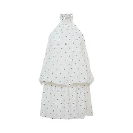 CLOUD 5IVE Damen A-Linien-Kleid "CLOUD 5IVE Chiffon Dress"wei&szlig;, Gr. XL, 100% Polyester, Kleider