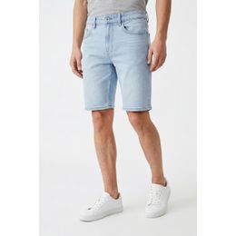 Only & Sons ONLY & SONS Herren Shorts "ONSWEFT BOX PIM DNM SHORTS OTL"light blau denim, Gr. M, unifarben, Web, Obermaterial: 50% Baumwolle, 30% Polyester, 18%