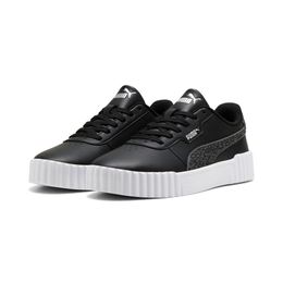Puma Damen Sneaker "CARINA 30 FELINE", Gr. 39Puma schwarz, slate sky, Synthetik, Schuhe