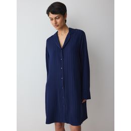 Triumph Damen Nachthemd "Amourette Jacquard NDW", Gr. 48admiral, Obermaterial: 100% Viskose, Kleider, elegant und weich