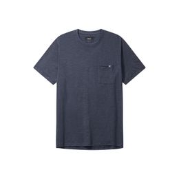 Herren T-Shirt "Clean Cut Copenhagen Kolding Organic Tee S/S", blau, Gr. S, Clean Cut Copenhagen, unifarben, 100% Baumwolle, Shirts