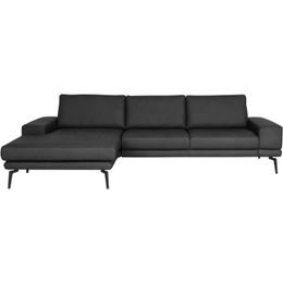 Ecksofa DIE PLANBAR, B:310cm H:86cm T:180cmtorro schwarz, Wohnzimmer, Sofas, "PN-EM20061, wahlweise frei im Raum stellbar", wahlweise mit echt