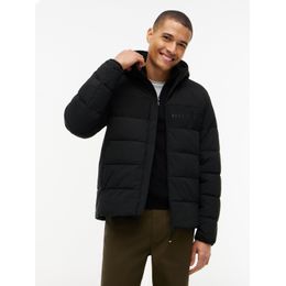 Tommy Hilfiger Herren Steppjacke "DETACHABLE HOODED BRANDED", schwarz, Gr. M, Web, Obermaterial: 100% Polyester. Futter: 100% Polyester. F&uuml;llung: