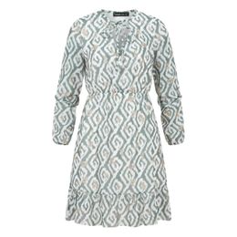 CLOUD 5IVE Damen A-Linien-Kleid "CLOUD 5IVE Longsleeve Dress", gr&uuml;n, Gr. S, 100% Polyester, Kleider