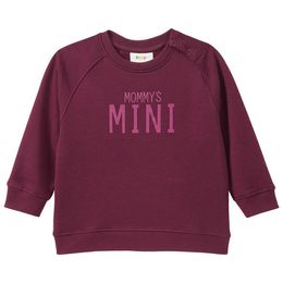 Topomini Baby Sweatshirt mit Flock-Print