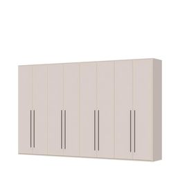 Dreht&uuml;renschrank OTTO HOME, B:362cm H:224cm T:56cm, beige, FSC-zertifizierter Holzwerkstoff, MDF, Schr&auml;nke, "Opera mit oder ohne Kranz inkl.