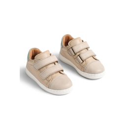 Wheat M&auml;dchen Sneaker "Wheat Sneaker Velo", Gr. 25eggshell aqua, Leder, unifarben, Schuhe