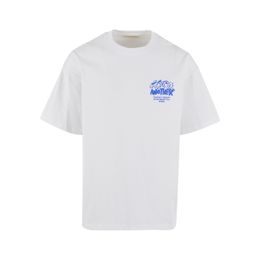 Damen T-Shirt "Another Cotton Lab Festival in Heaven Oversized Tshirt"wei&szlig;, Gr. XS, ANOTHER COTTON LAB, bedruckt, 100% Baumwolle, Shirts