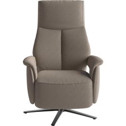 Sit & More TV-Sessel SIT & MORE, B:75cm H:113cm T:85cm, beige, 98% Polyester 2% Polyamid, Sessel, "TV Lazy", zur Auswahl mit Herz-Waage-Position