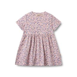 Wheat M&auml;dchen A-Linien-Kleid "Wheat Jersey Dress Anna", bunt, Gr. 128, 95% Baumwolle (Bio), 5% Elasthan, Kleider