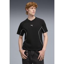 Puma Herren T-Shirt "SPORT TEE"Puma schwarz, Gr. L, unifarben, Jersey, Obermaterial: 100% Baumwolle, Shirts, Regular Fit, Kurzarm, Rundhalsausschnitt