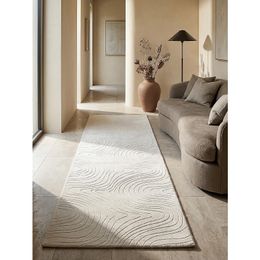 L&auml;ufer Kurzflor Creme 80x150 cm - DALAR KADIMA DESIGN
