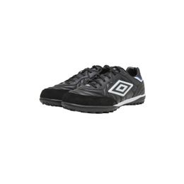 Umbro Herren Sneaker "Umbro Speciali Eternal Team NT TF", Gr. 42,5schwarz, wei&szlig;, tw royal, Lederimitat, Schuhe