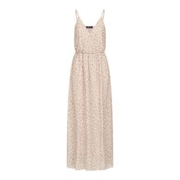 CLOUD 5IVE Damen A-Linien-Kleid "CLOUD 5IVE Maxi Dress", beige, Gr. S, 100% Polyester, Kleider