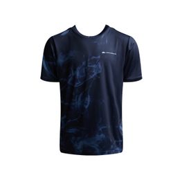 MONTERRAIN Herren T-Shirt "Monterrain TRANSCEND TEE", blau, Gr. XS, unifarben, 100% Polyester, Shirts