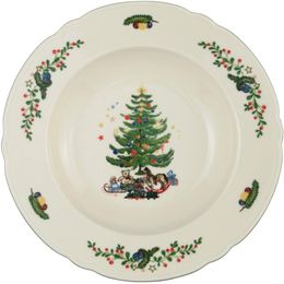 Seltmann Weiden Suppenteller "Marieluise Weihnachten", 23,2cm, bunt, Speiseteller, Teller rund 23 cm