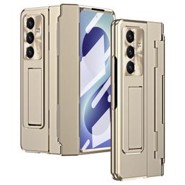 Wigento Klapph&uuml;lle + Display Folie Samsung Galaxy Z Fold8 Ultra 5G Gold