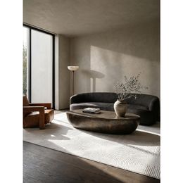 Teppich Kurzflor Wei&szlig; 200x280 cm - DALAR KADIMA DESIGN