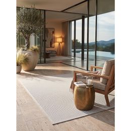 KADIMA DESIGN Flachgewebe-Teppich Pflegeleicht Creme 200x280 cm - BORNO Kadima