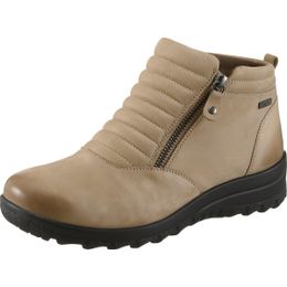 Caprice Damen Stiefelette mit Futter beige Gr&ouml;&szlig;e 6,5