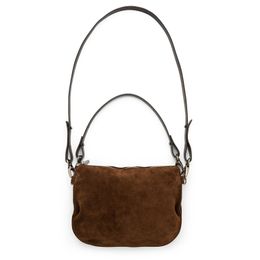 Ellen Truijen Veloursledertasche, braun