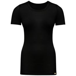 Comazo Damen-Kurzarmshirt Wolle-Seide