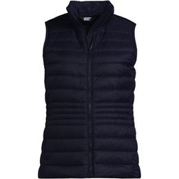 LANDS' END Daunenweste WANDERWEIGHT Verstaubar Ultraleicht f&uuml;r Damen, Damen, size: regular, Blau, Nylon, by Lands' End