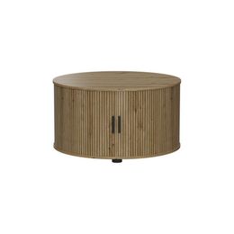 VICCO Couchtisch, Eiche, Holzwerkstoff, Rund, 80x45x80 cm, Wohnzimmer, Wohnzimmertische, Couchtische