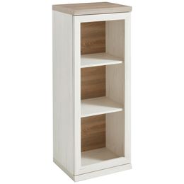 Hom&acute;in Hom`in Aktenregal, Grau, Wei&szlig;, Holzwerkstoff, 2 F&auml;cher, 50.6x131.6x43 cm, Beim&ouml;bel erh&auml;ltlich, stehend, in verschiedenen Gr&ouml;&szlig;en erh&auml;ltlich, Arbeitszimmer, B&uuml;roregale, Aktenregale