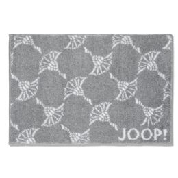 JOOP! Badteppich New Cornflower Allover, Grau, Textil, 60x90 cm, Made in Germany, f&uuml;r Fu&szlig;bodenheizung geeignet, rutschhemmend, Badtextilien, Badematten