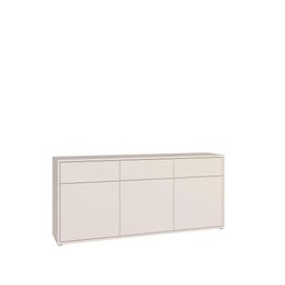 CARRYHOME Sideboard, Sand, Kunststoff, 3 F&auml;cher, 3 Schublade(n) Schubladen, 184.2x83.1x41.5 cm, Beim&ouml;bel erh&auml;ltlich, Wohnzimmer, Kommoden & Sideboards, Sideboards