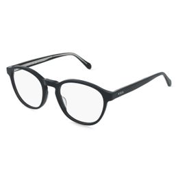 Fossil FOS 7215 Brille Herren | Fassung: Vollrand, Panto, Schwarz