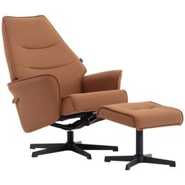 Livetastic Relaxsesselset Lesesessel, Currygelb, Metall, 77x109x86 cm, Relaxfunktion, Wohnzimmer, Sessel, Relaxsessel