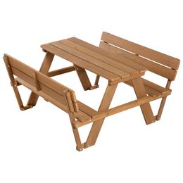 Roba Kinder-Gartenset Roba Outdoor+, Teak, Holz, 107x50.5x89 cm, Gartenm&ouml;bel, Kinder-Gartenm&ouml;bel