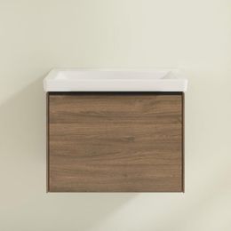 Villeroy & Boch Villeroy & Boch Subway 3.0 Schrank mit Waschtisch, 1 Auszug, 4A706301+C57701VH,