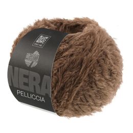 Pelliccia von Lana Grossa, Nougat, aus Schurwolle