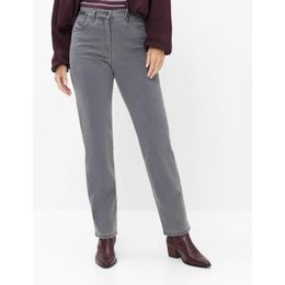 Raphaela by Brax Damen Five-Pocket-Hose Style CORRY, denim grau, Gr. 38