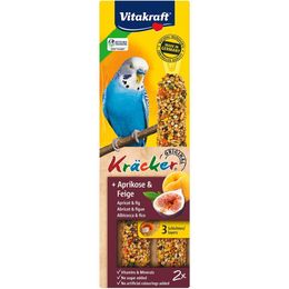 Vitakraft Kr&auml;cker mit Aprikose und Feige f&uuml;r Sittich Vogelfutter 5x2 St&uuml;ck