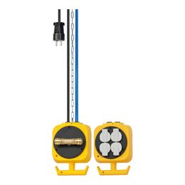 Fa.Brennenstuhl Druckluft Pendel Stromverteiler PSV D 4/1 5m H05VV-F3G1.5 ; Brennenstuhl (1151160100)