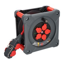 Fa.Brennenstuhl Brennenstuhl Professional Baustellen-Kabeltrommel mit Powerblock KC 3210 5 IP44, 33+5m H07BQ-F3G2,5 (9212380210)