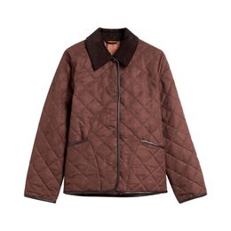 Barbour Steppjacke Sonya Dark Brown/Muted (Gr&ouml;&szlig;e: 8)