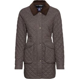 Brigitte von Sch&ouml;nfels Brigitte von Sch&ouml;nfels Steppjacke mit Cordkragen Braun (Gr&ouml;&szlig;e: 46)