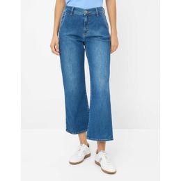 Brax Damen Culotte Style MAINE S, denim blau, Gr. 38
