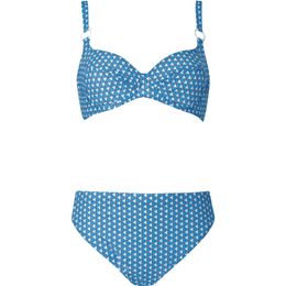 Sunflair Bikini Set Damen - Gr&ouml;&szlig;e 38 / C - blau