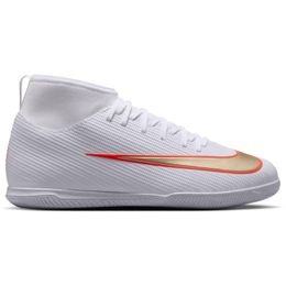 Nike SUPERFLY 11 CLUB IC Fu&szlig;ballschuhe Kinder - Gr&ouml;&szlig;e 37 1/2 - wei&szlig;